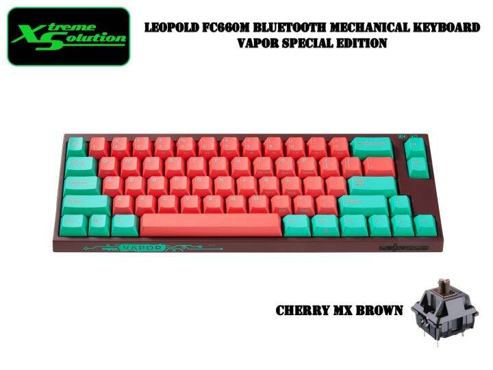 Leopold x MK FC660MBT Vap0r 65% Double Shot PBT Wireless / Bluetooth ...