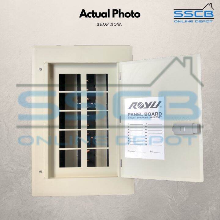 Royu Panel Box - Plug in 4/6/8/10/12 Branches | Lazada PH