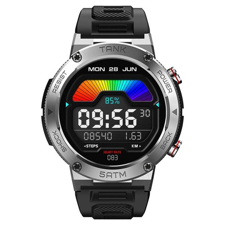 KOSPET TANK T1 Pro Smart Watch Multifunctional Health Monitoring 5ATM ...