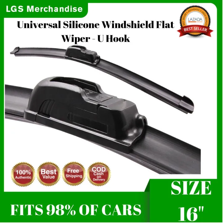 Universal Car windshield wiper silicone Flat wiper rubber refill by ...