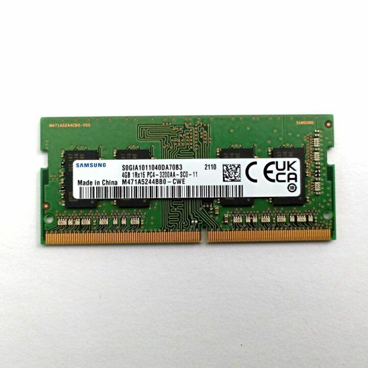 Samsung RAM 4GB DDR4 PC4-3200AA SODIMM - Untuk Laptop | Lazada Indonesia