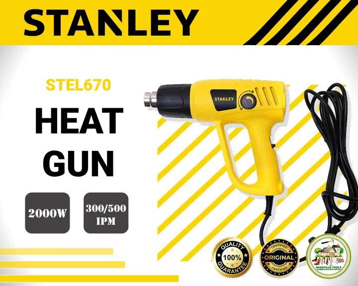 STANLEY Hot Air Heat Gun 2000W STEL670 | Lazada PH