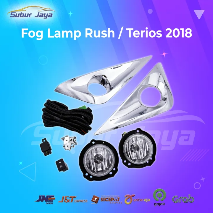 FOG LAMP MOBIL TERIOS / RUSH 2018 LAMPU FOG PREMIUM LAMPU KABUT MOBIL ...