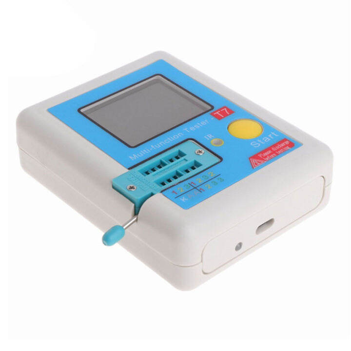 Lcr T7 T7 Transistor Tester Tft Diode Triode Capacitance Meter Lcr Esr Meter Npn Pnp Mosfet Ir