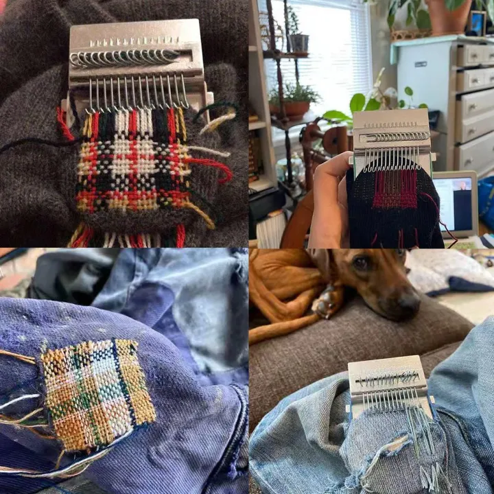 Small Knitting Machine Tools Handmade Personalized Mini Weaving Version ...