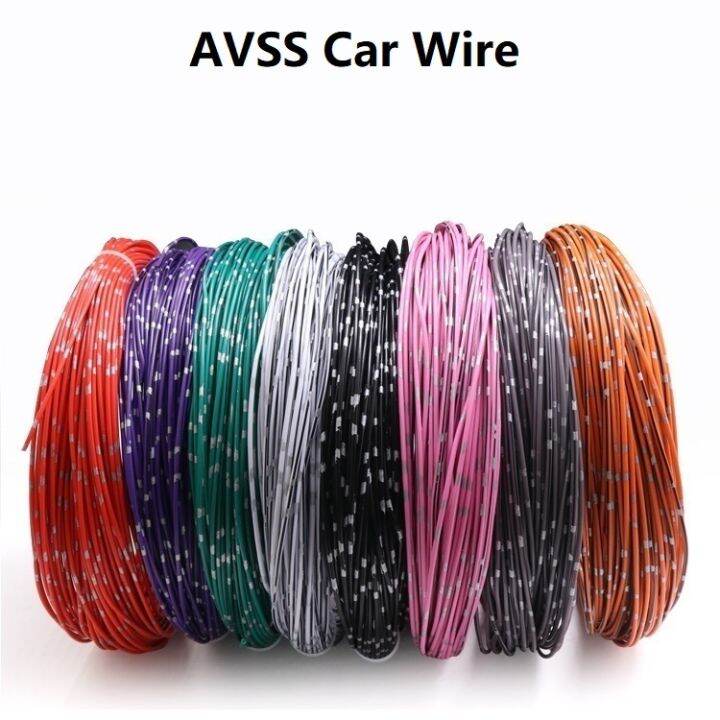 0.3Square AVSS Car Modified Wire Speaker Audio Cable OFC Oxygen-free ...