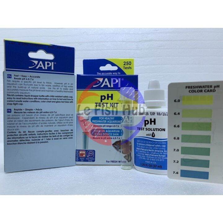 API PH TEST KIT for fresh water (250 TESTS) | Lazada