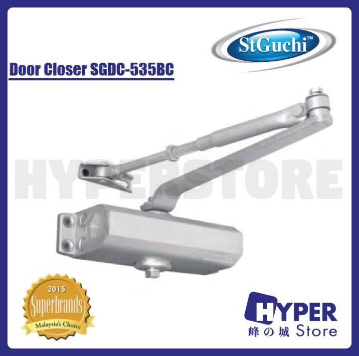 ST GUCHI Door Closer / Penutup Pintu SGDC-535BC 闭门器 | Lazada