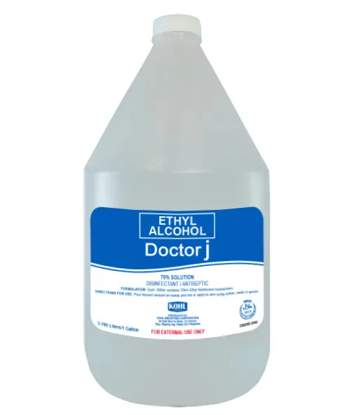 Doctor J Ethyl Alcohol 70% 1gal | Lazada PH