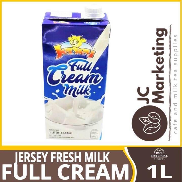 Jersey Fresh Milk Full Cream 1L | Lazada PH
