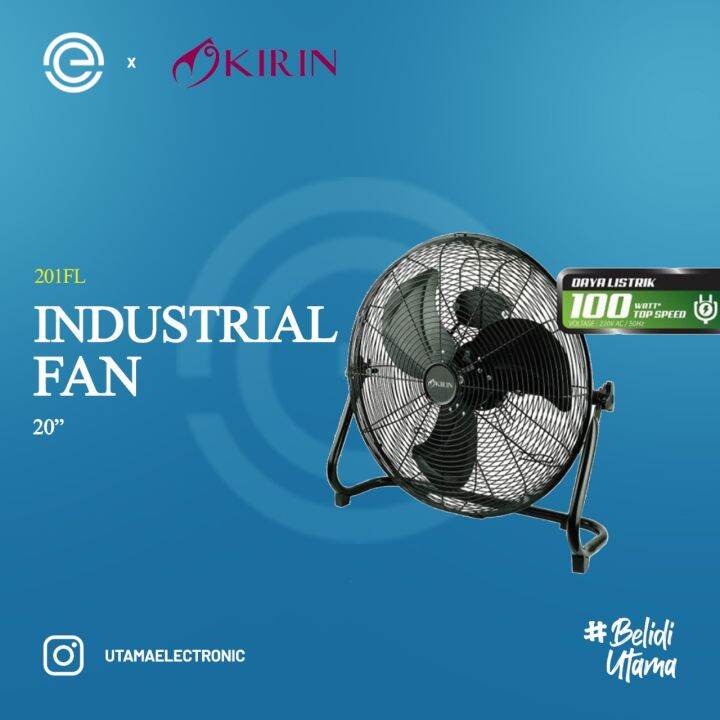 KIRIN Kipas Angin Besi 20 inch KIF - 201FL | Lazada Indonesia