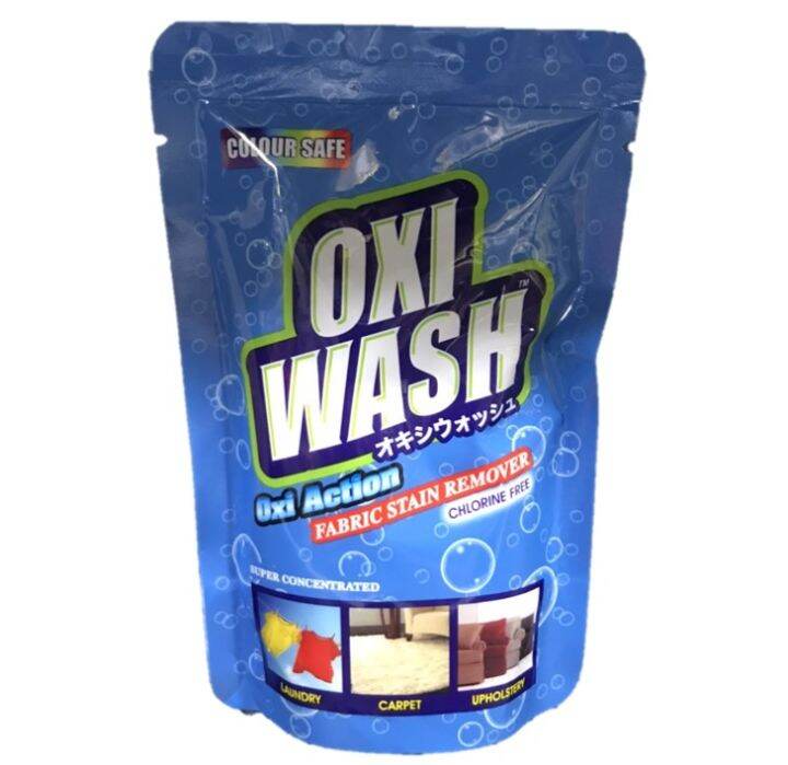 Oxi Wash Oxi Action Fabric Stain Remover Colour Safe 120g | Lazada