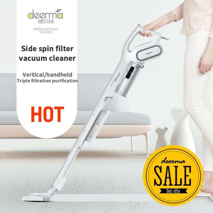 Deerma-DX700 DX700S Handheld Vacuum Cleaner, Household Force Dust Collector, Home Vacuum Cleaner ...