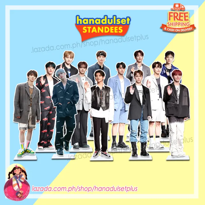 5 inches Seventeen Standee | Left and Right Version [ set - 13pcs ...