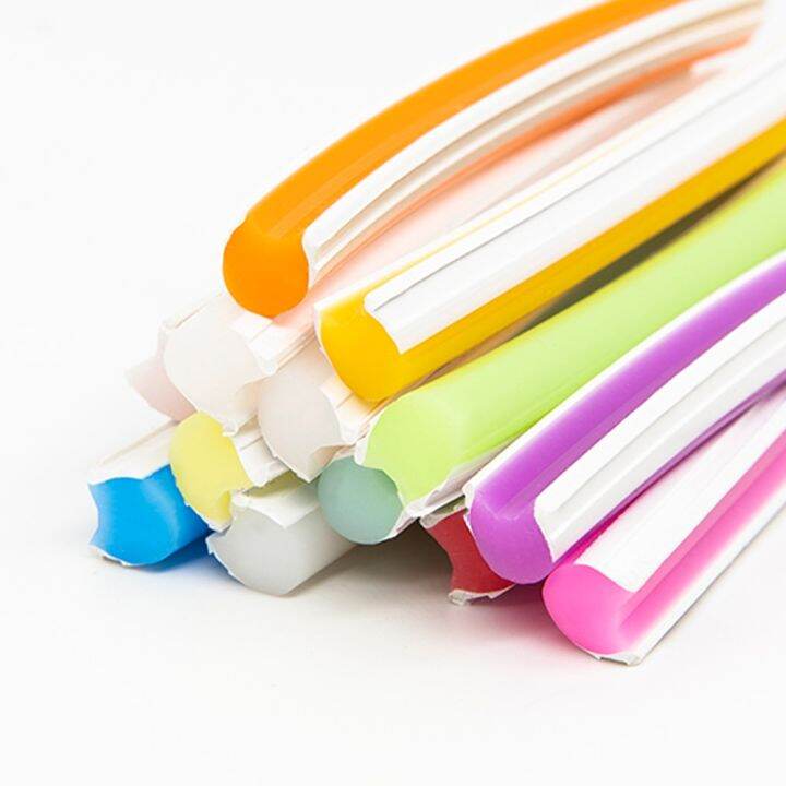 1-20m 6mm Silicone Neon Strip Tube Bendable Separate Newly Flexible For ...