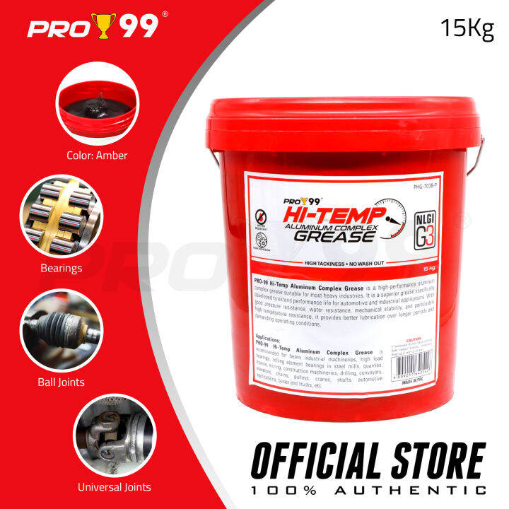 PRO-99 High Temperature Grease 15kg Pro99 PN#PHG-7038-P Car and ...