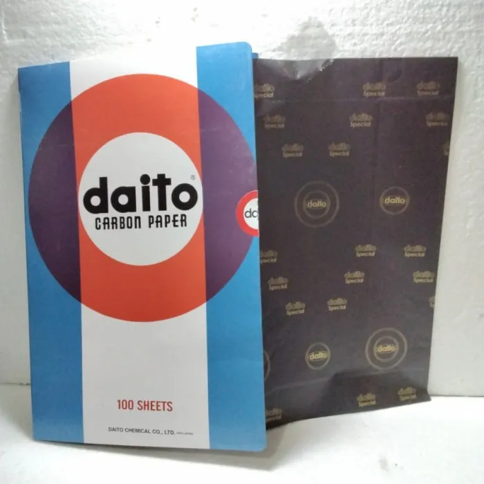 Kertas Karbon / Carbon Paper DAITO Folio Hitam | Lazada Indonesia