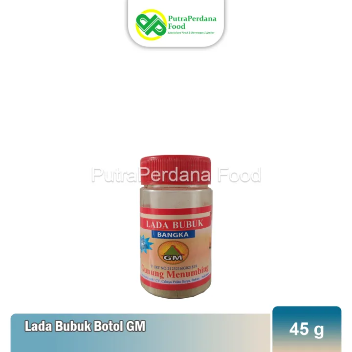 LADA BUBUK BOTOL Cap GM 45gr | Lazada Indonesia