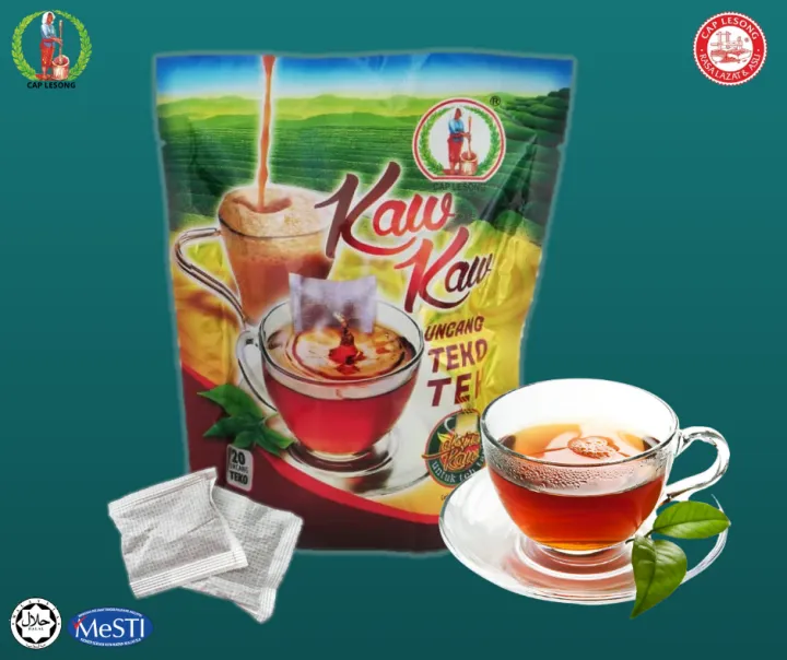 Uncang Teko Teh Cap Lesong (2g x 20 sachet) | Lazada