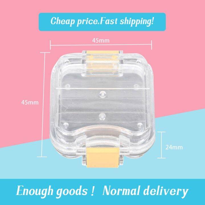 5pcs Lab Small Transparent Crown-keeping Box With Clear membrane for ...