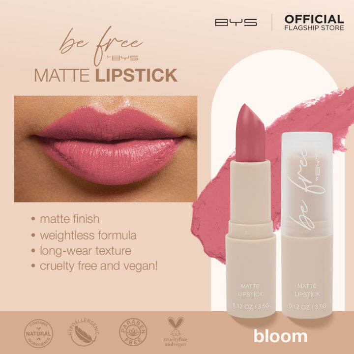 BE FREE by BYS Matte Lipstick | Lazada PH