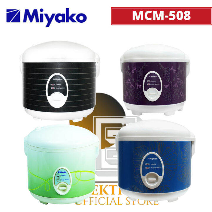 MIYAKO RICE COOKER MAGIC WARMER PLUS MCM 508 | Lazada Indonesia