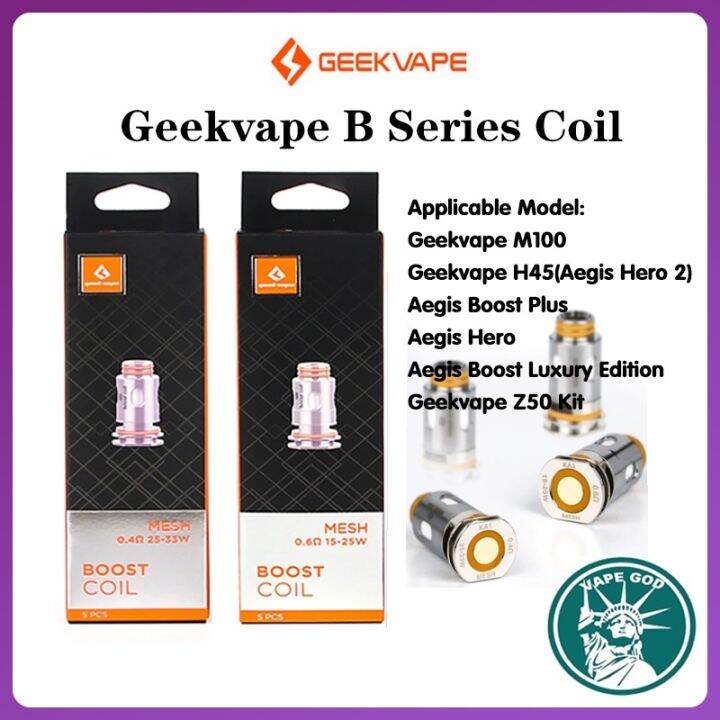 VAPE Legit 5pcs Geekvape Aegis Boost Occ 0.4 /0.6 Replacement Coil MTL ...