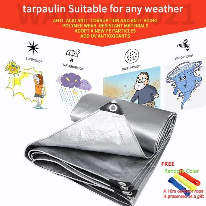 【COD】 Tarp Rain Cloth Outdoor Garden Plant Shed, Waterproof Shade, Roof ...