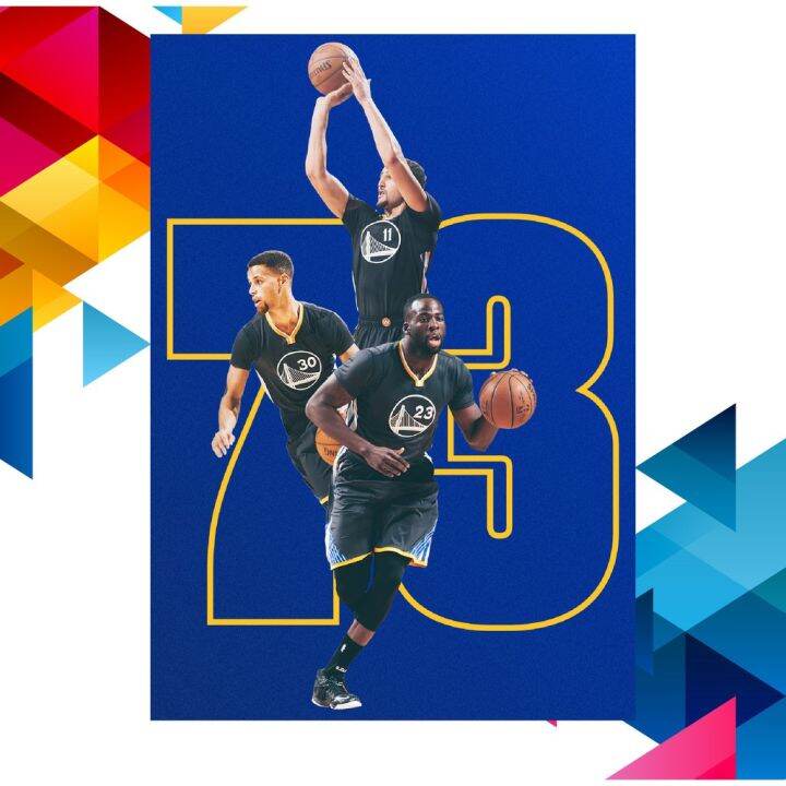 Steph Curry Matte Coated A4 A3 Poster Golden State Warriors Klay Thompson NBA Posters High ...