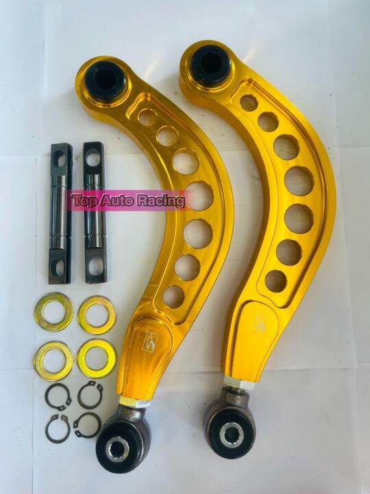 Skunk2 Honda Civic FD Rear Adjustable Control Lower Arm Aluminum Gold ...