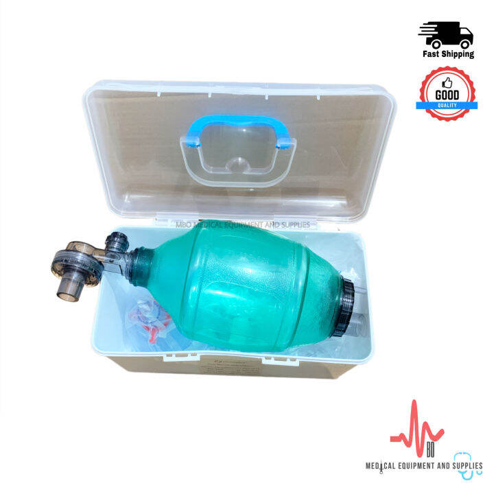 Ambu Bag / Manual Resuscitator SET PVC (Adult, Pedia) | Lazada PH