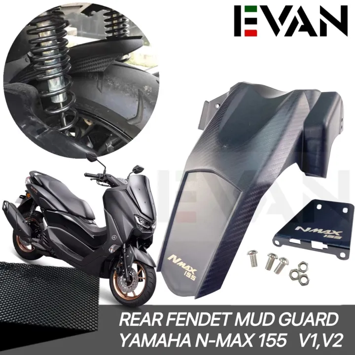 ♞Yamaha Nmax v1,v.2 Rear Fender Mudguard Tirehugger Tire hugger ...