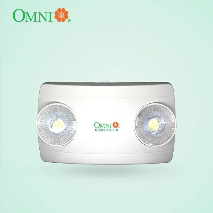 OMNI 2W LED Mini Swivel Head Automatic Emergency Light AEL-190 | Lazada PH