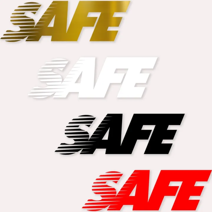 Safe Vinyl Decal Cut Out | Lazada PH