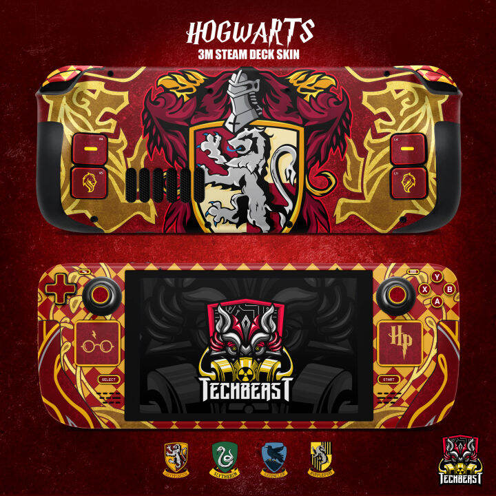 3M Steam Deck HRRY PTTR Skin Custom Wrap Vinyl SD Sticker Techbeast ...