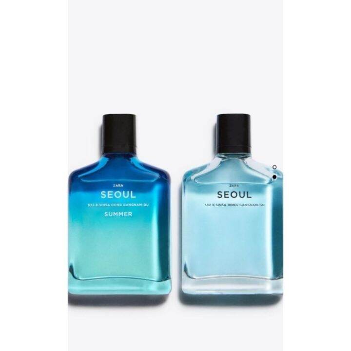 【COD】 ZARA MENS SEOUL ORIGINAL/SEOUL SUMMER 100ML perfumes | Lazada PH