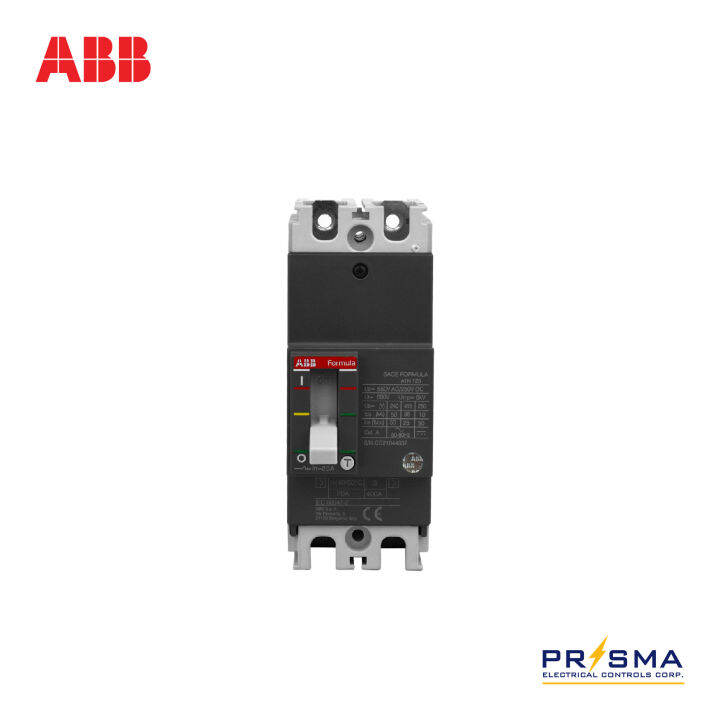 ABB SACE FORMULA Moulded Case Circuit Breaker A1N 125 TMF 20AT 2P ...