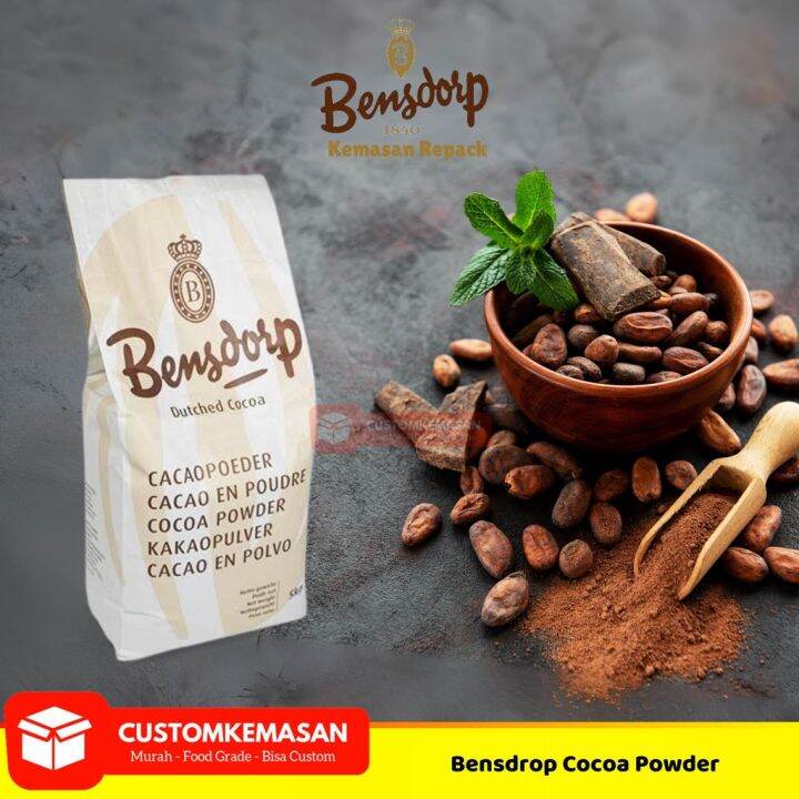 Bensdorp Cocoa Powder / Coklat Bubuk Kiloan / Bubuk Coklat Premium ...