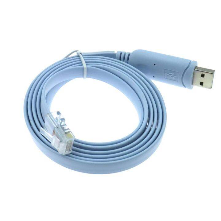 【SALE】 juan dun USB 2.0 to console debugging circuit Router switch configuration cable 1.5m USB ...