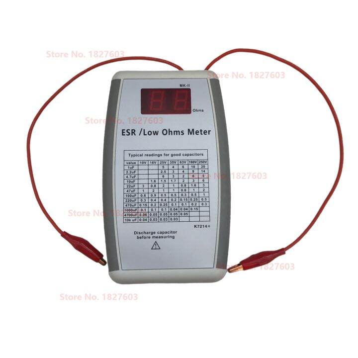 K7214+ ESR Meter classic circuit same as Blue ESR Meter EVB ESR Meter ...