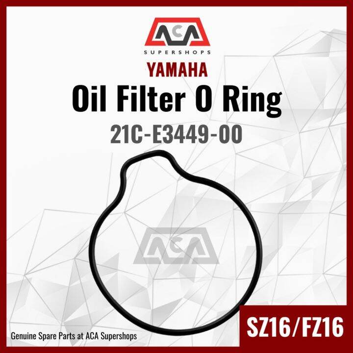 SZ16/FZ16 OIL FILTER ORING (21C-E3449-00) (YAMAHA GENUINE PARTS) | Lazada PH
