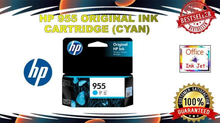 HP 955 ORIGINAL INK CARTRIDGE (CYAN) | Lazada PH