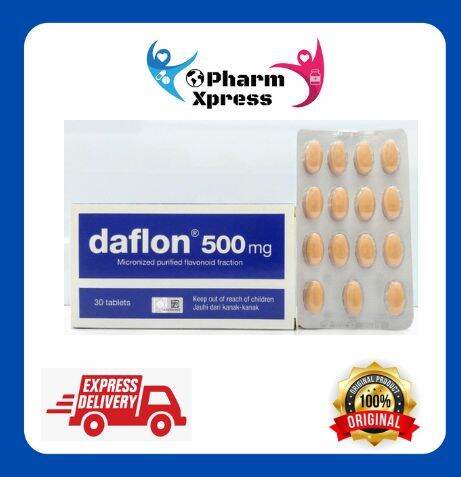 Daflon 500mg tablets 30's | Lazada