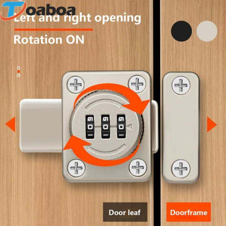 Mechanical Password Lock Digital Code Lock Keyless Entry Door Lock 3 ...