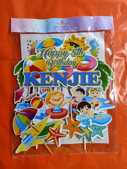 Summer Theme Cake Topper | Lazada PH