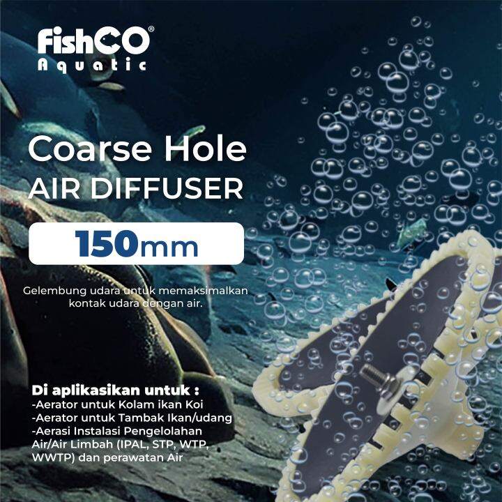 Coarse Hole Aerator Kasar Bubble Air Diffuser 150mm | Lazada Indonesia