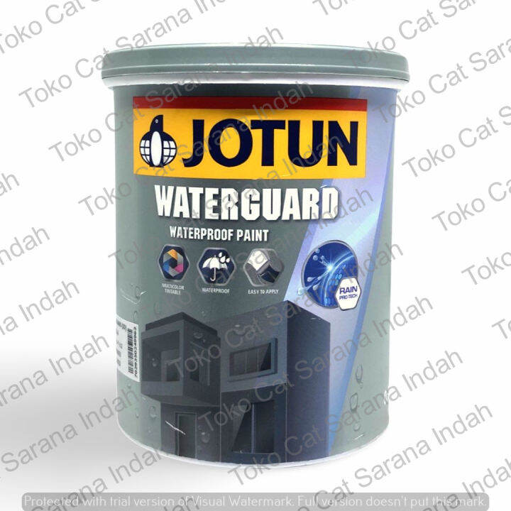 Jotun Waterguard Base AA 0.9L / 1KG Cat Tembok Pelapis Anti Bocor Cat ...