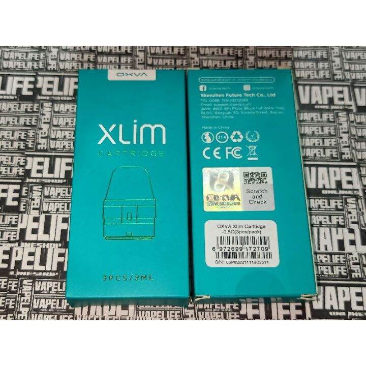 (COD) OXVA XLIM CARTRIDGE LEGIT | Lazada PH