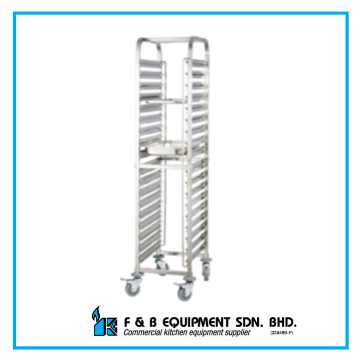 【Pre-order now】Stainless Steel GN 1/1 Pan Trolley | Lazada