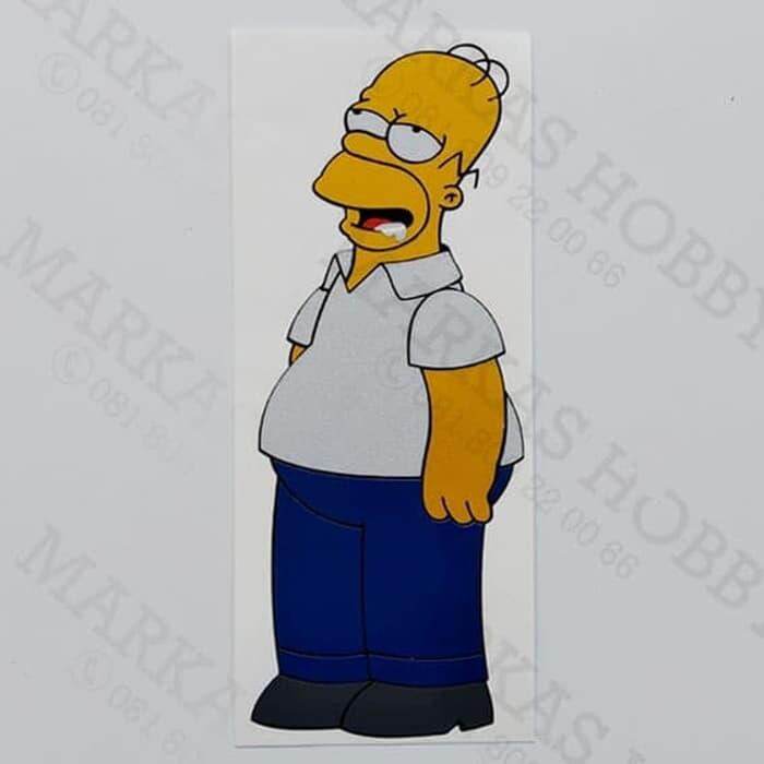 Stiker / Sticker The Simpsons Homer Simpson Character | Lazada Indonesia